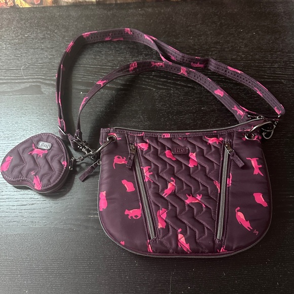 lug | Bags | Lug Swivel Convertible Crossbody Bag Purse Cats Kitten ...